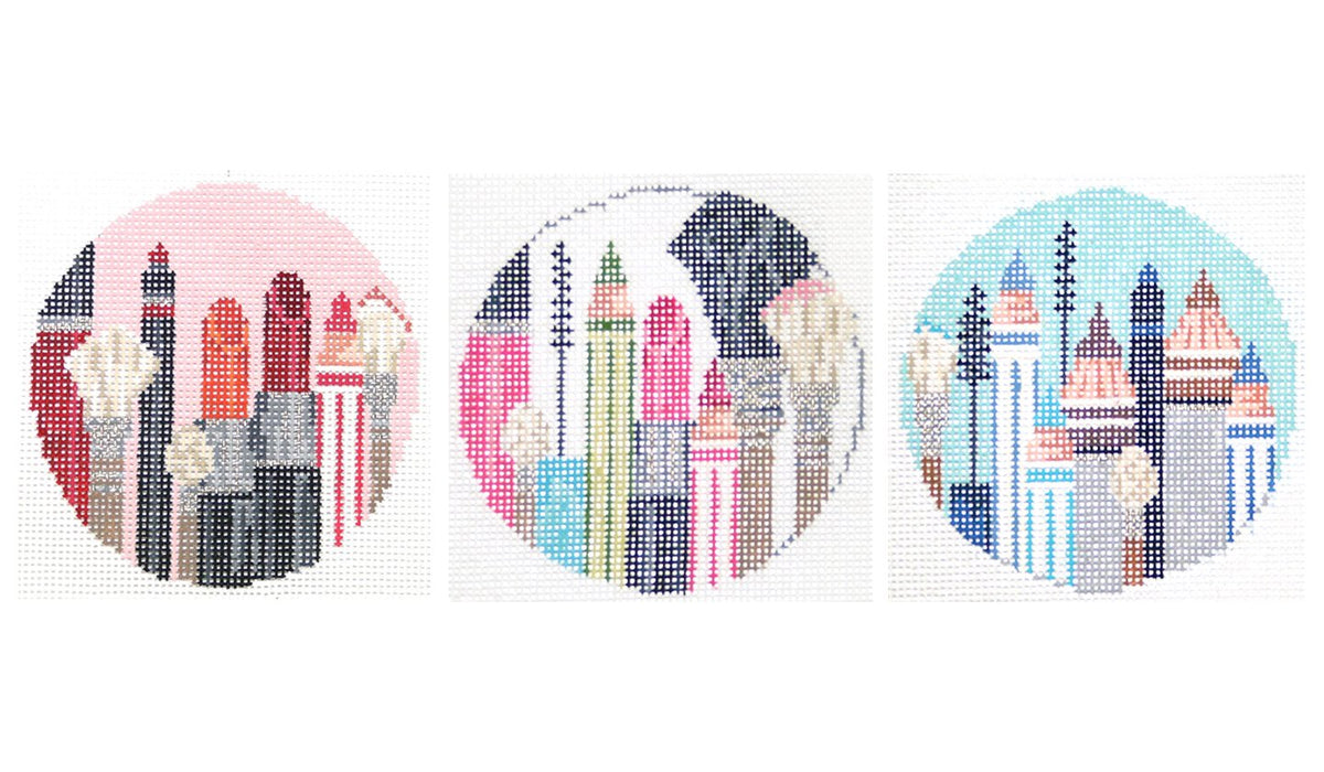 Kelly Clark's Needlepoint Canvases for Lee's Self-Finishing Goods