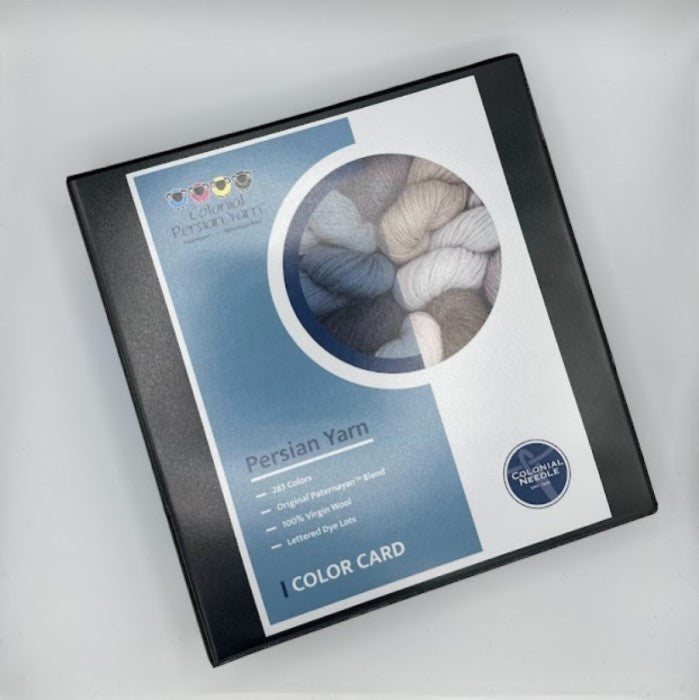 Colonial Needle's Persian Yarn Color Card