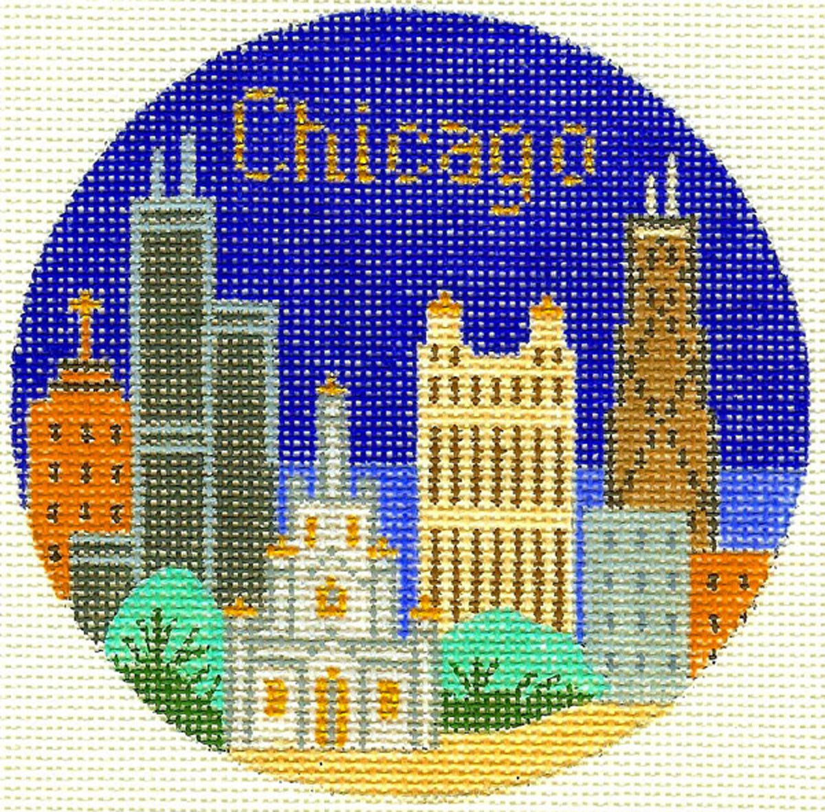 Chicago Ornament – Colonial Needle Company